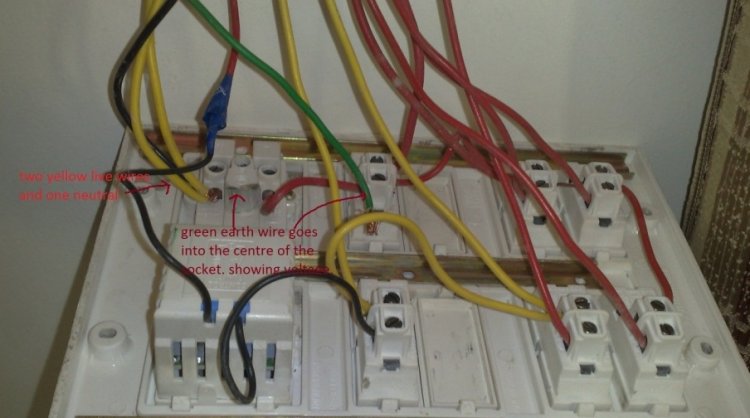 Current in Ground wire in wall sockets