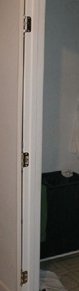 Need to rehang a door on the opposite side